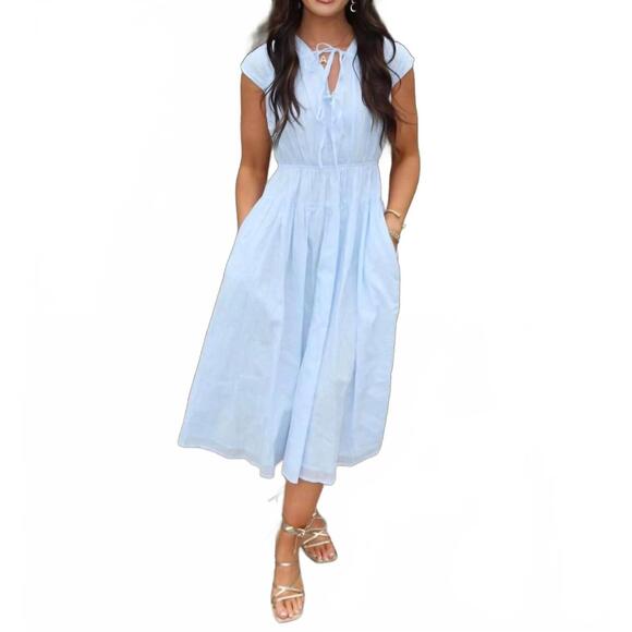 ITEM DITTO | Dresses | New Item Ditto Gathered Detail Midi Dress In ...